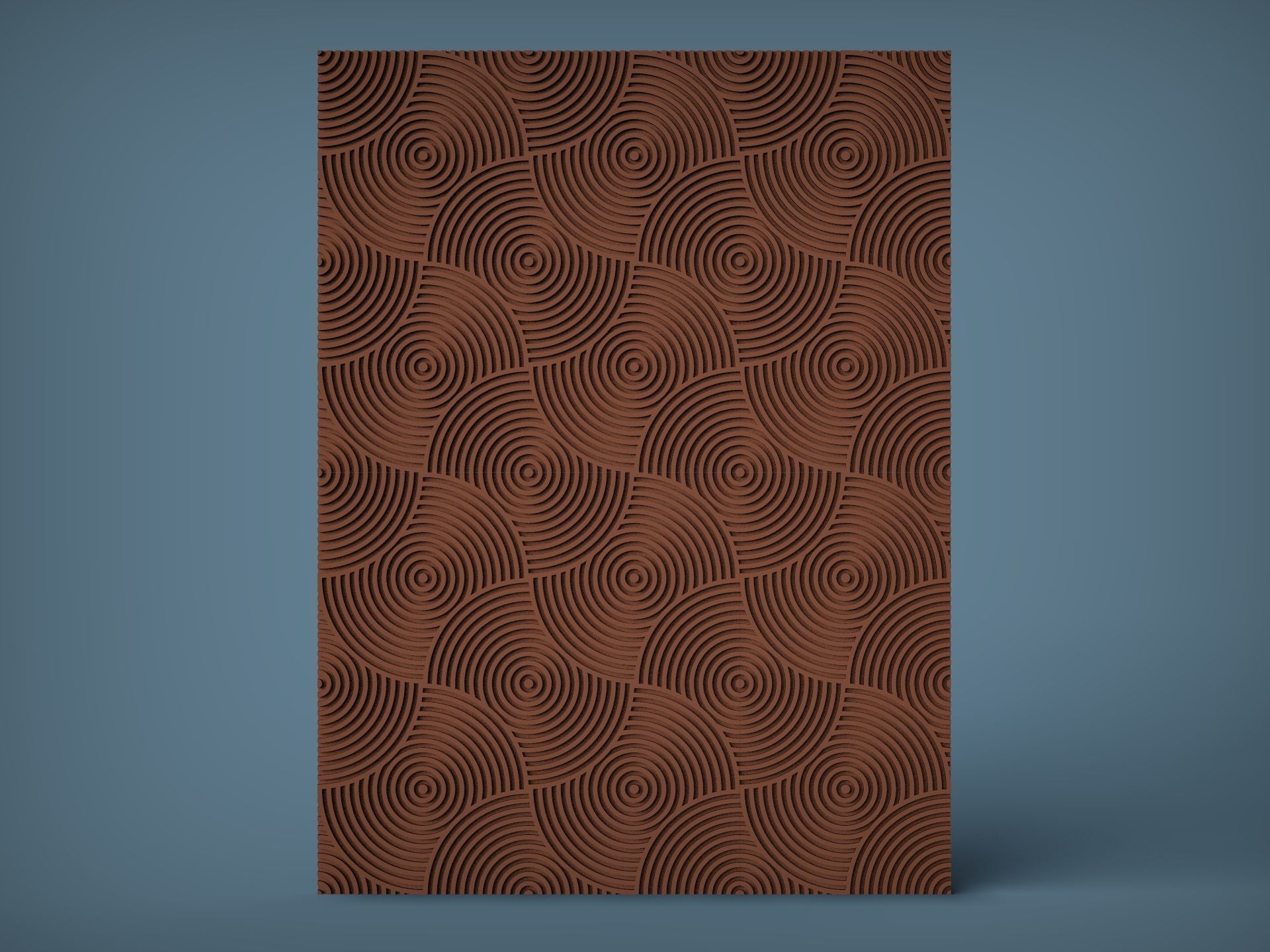 Seamless geometric pattern wall panel 3D model 3D printable | CGTrader