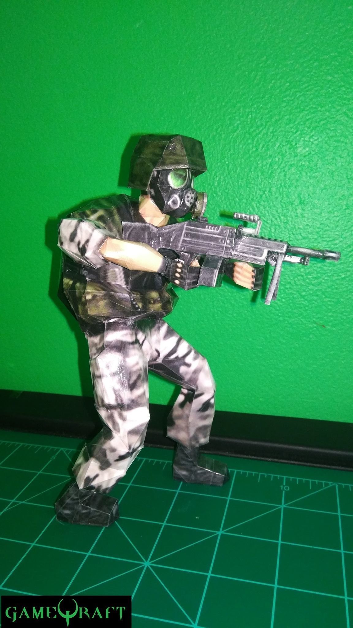 ADRIAN SHEPHARD HALF-LIFE OPPOSING FORCE - PAPERCRAFT TEMPLATE 3D model ...