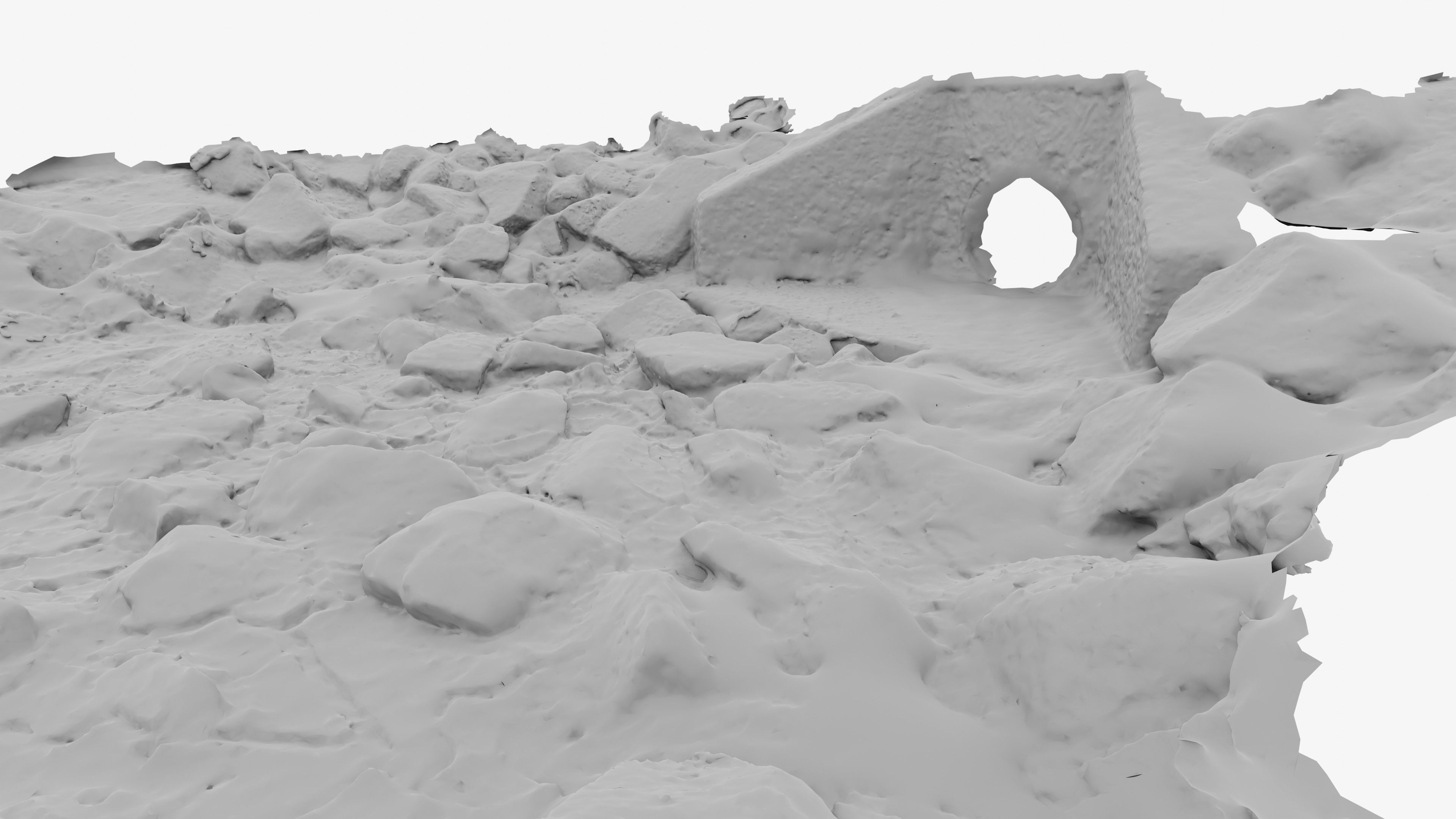 Desert Wash 3D Scan 3D model | CGTrader