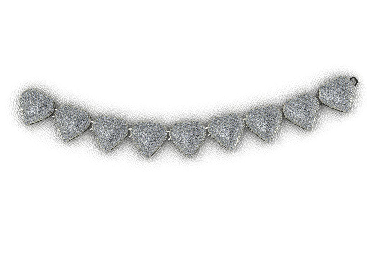 Heart link 3D model 3D printable | CGTrader