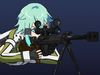 Sinon - SAO - Model 3D Blender 3D model animated rigged | CGTrader