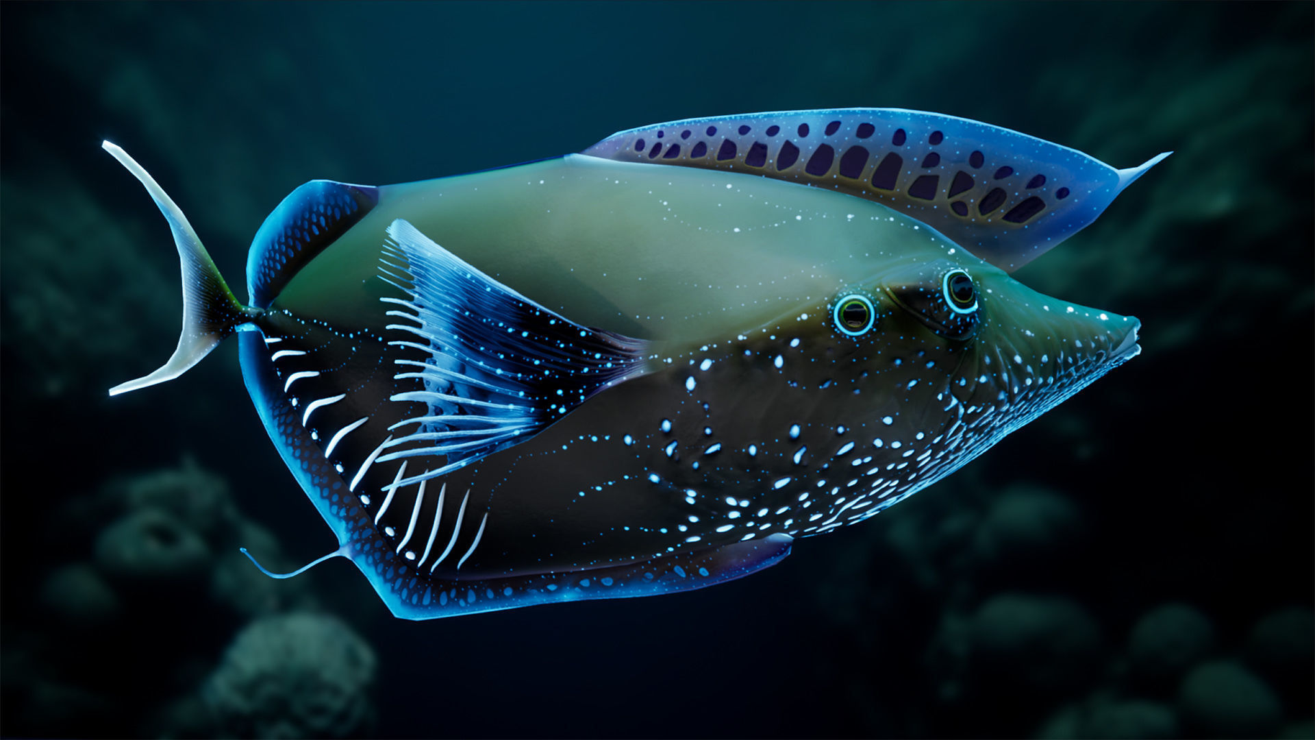 3D model Alien Fish - Scifi Fantasy Creatures - Unreal Engine Support ...