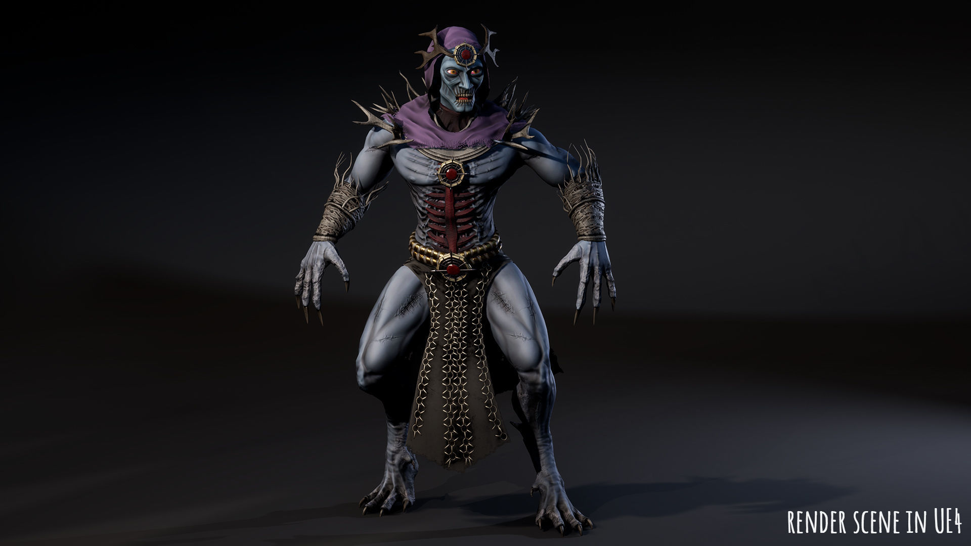 3D model Male Creature Character VR / AR / low-poly | CGTrader