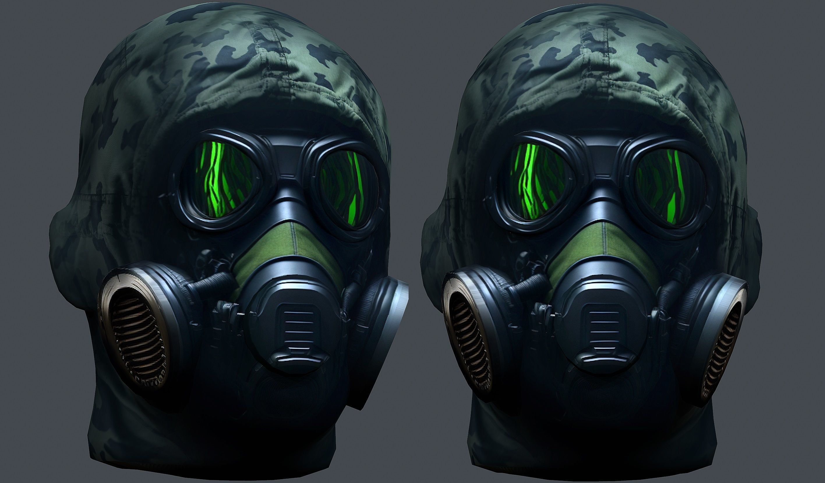 3D model Helmet 3d model military combat Military Low-poly VR VR / AR ...