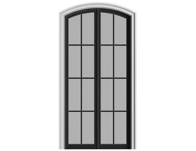 Arched Exterior Window 3D model | CGTrader