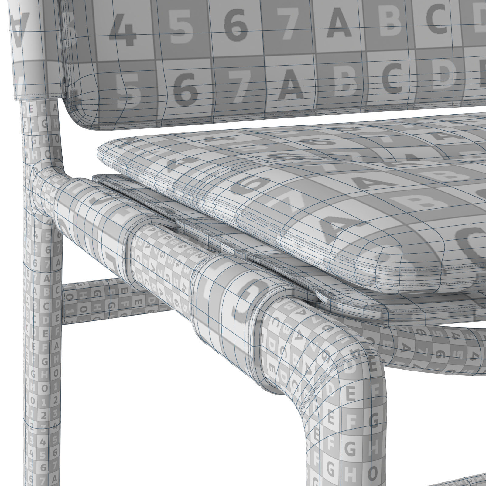 3D model Exteta Levante stool VR / AR / low-poly | CGTrader