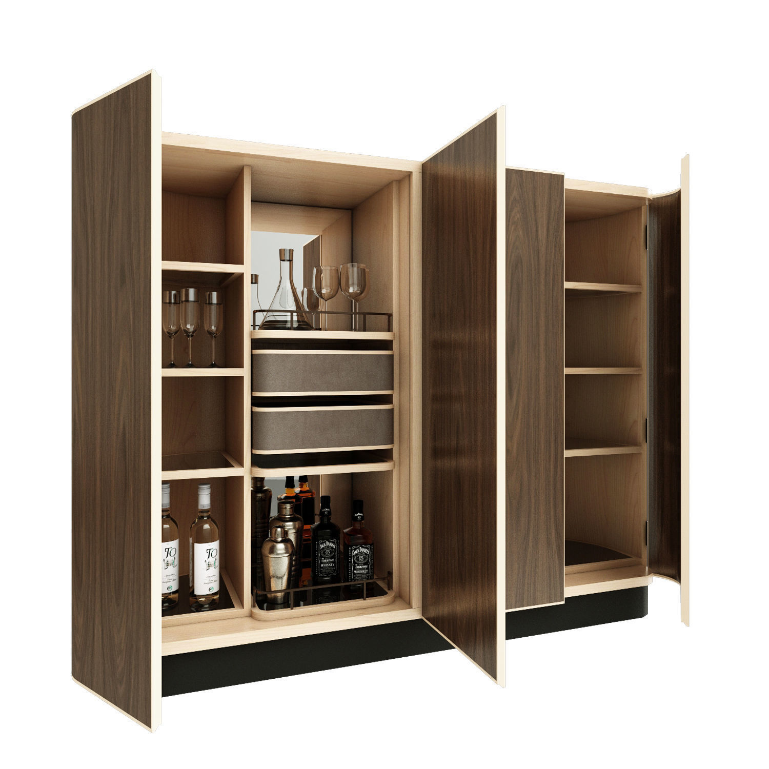 Moore Giorgetti Cabinet 3D model | CGTrader