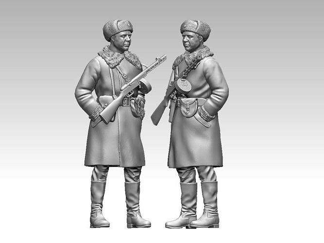 russian soldier 3D model 3D printable | CGTrader