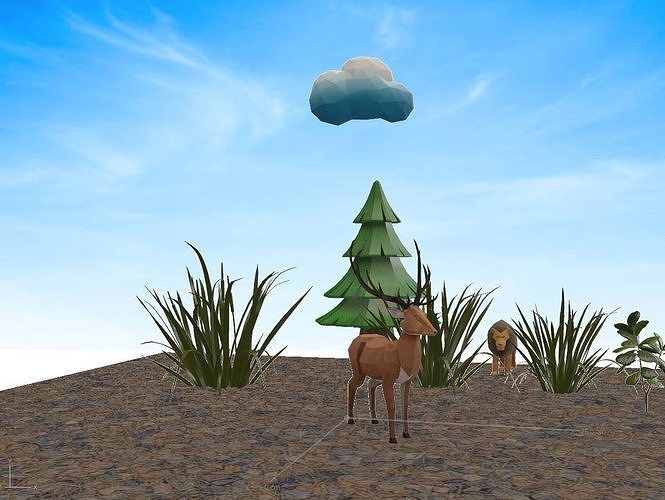 hanting 3D model | CGTrader