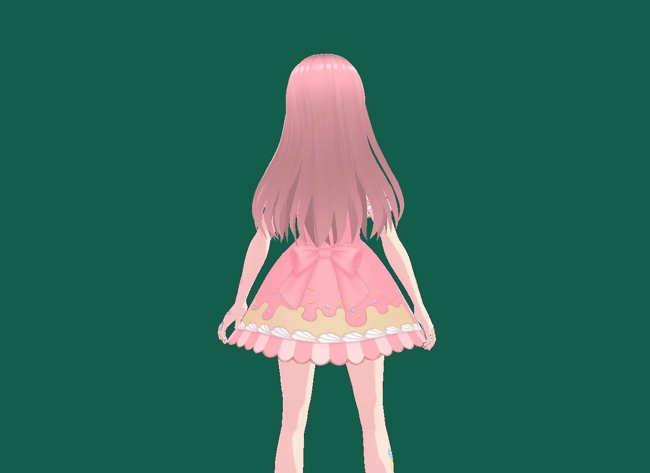 3D model Bocchi the Rock Adult VRChat Avatar 3D model VR / AR / low ...