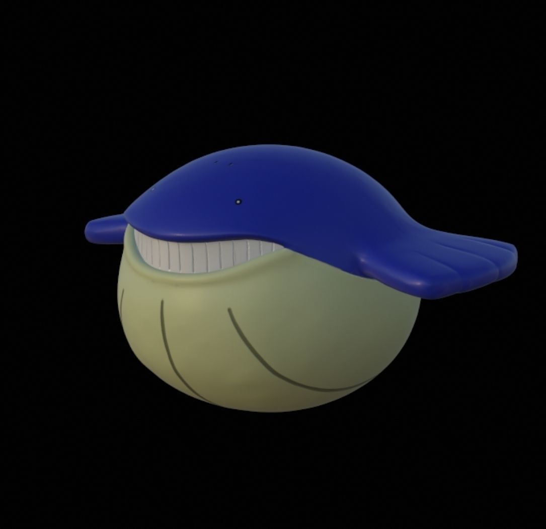 WAILMER WAILORD POKEMON 3D model 3D printable | CGTrader