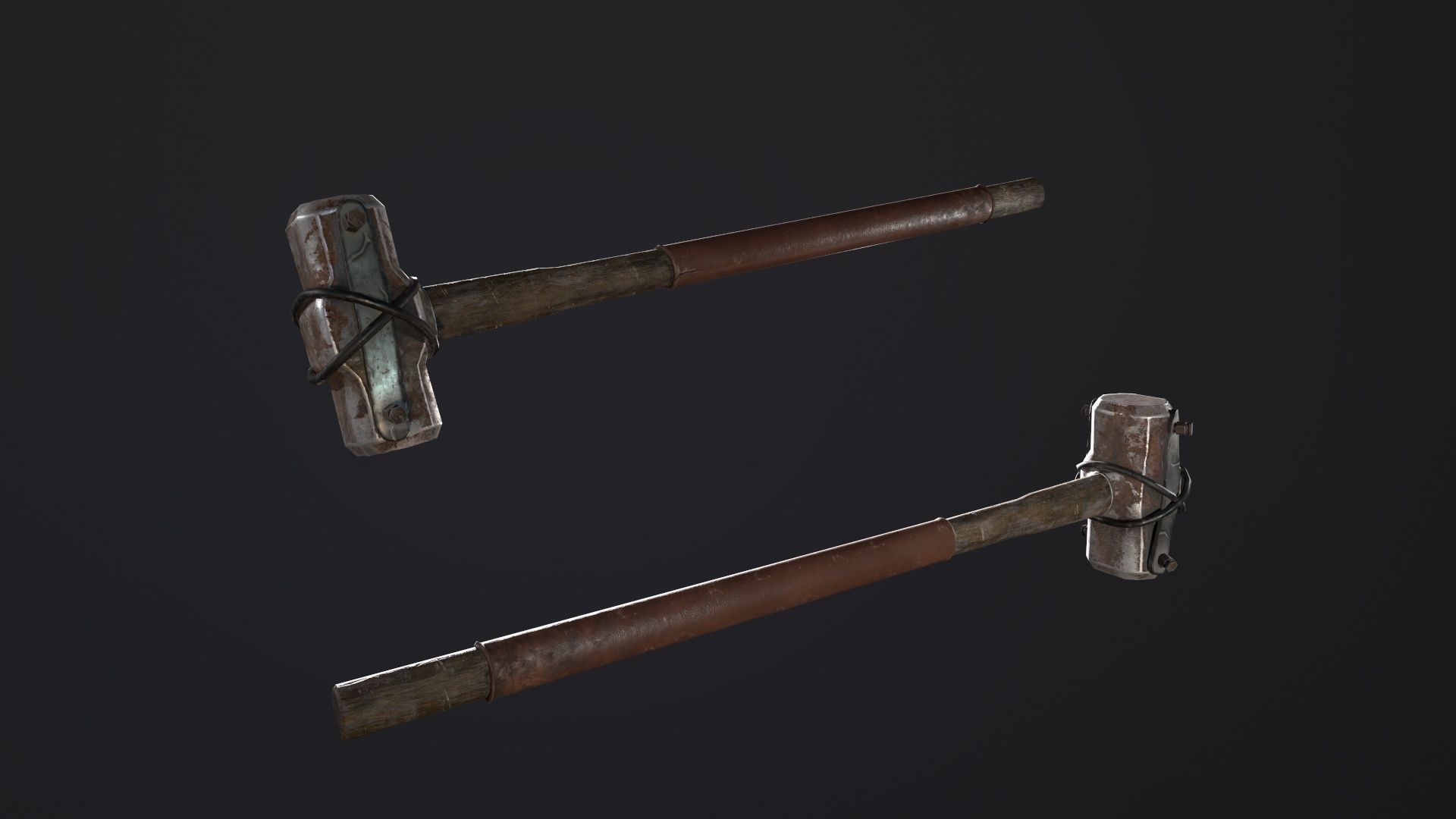 3D model Sledge Hammer PBR VR / AR / low-poly | CGTrader