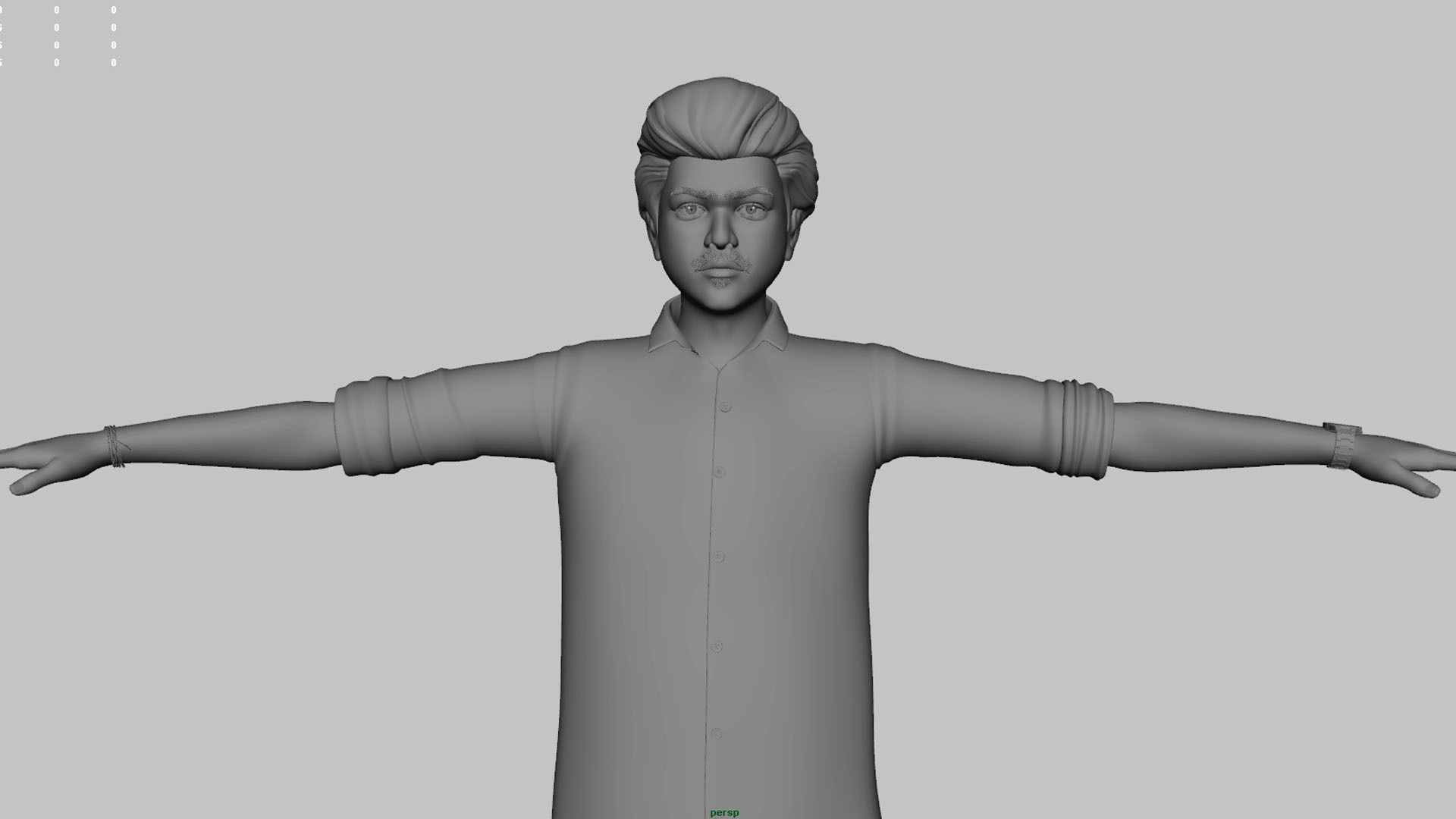 actor vijay 3D model | CGTrader