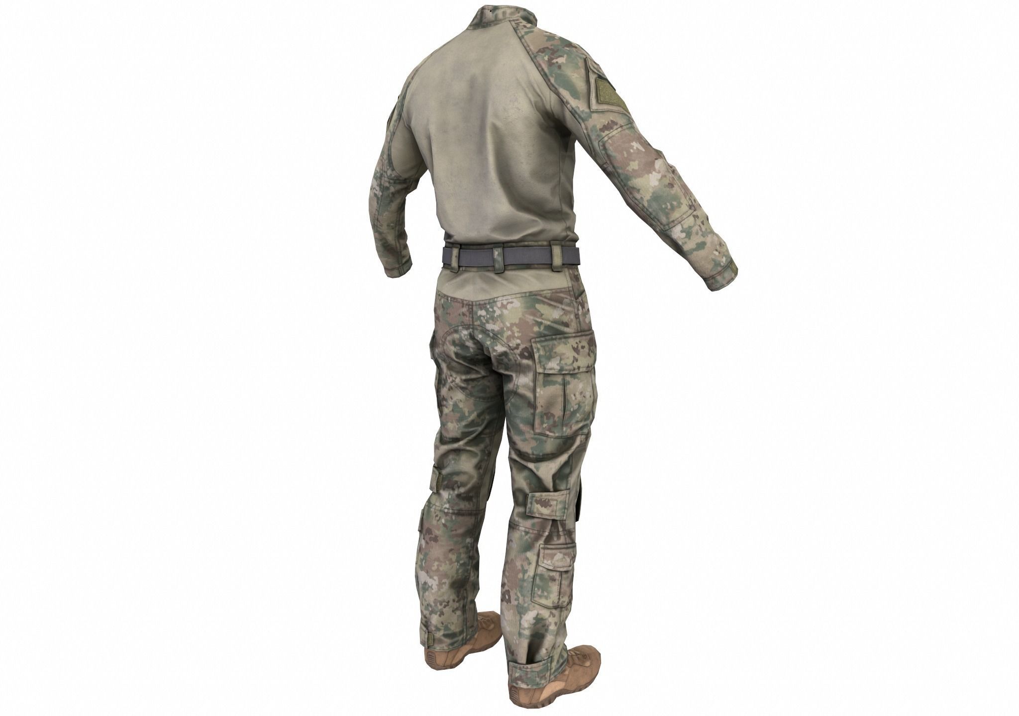 3D model MILITARY Game Ready Crye G3 Uniform VR / AR / low-poly | CGTrader