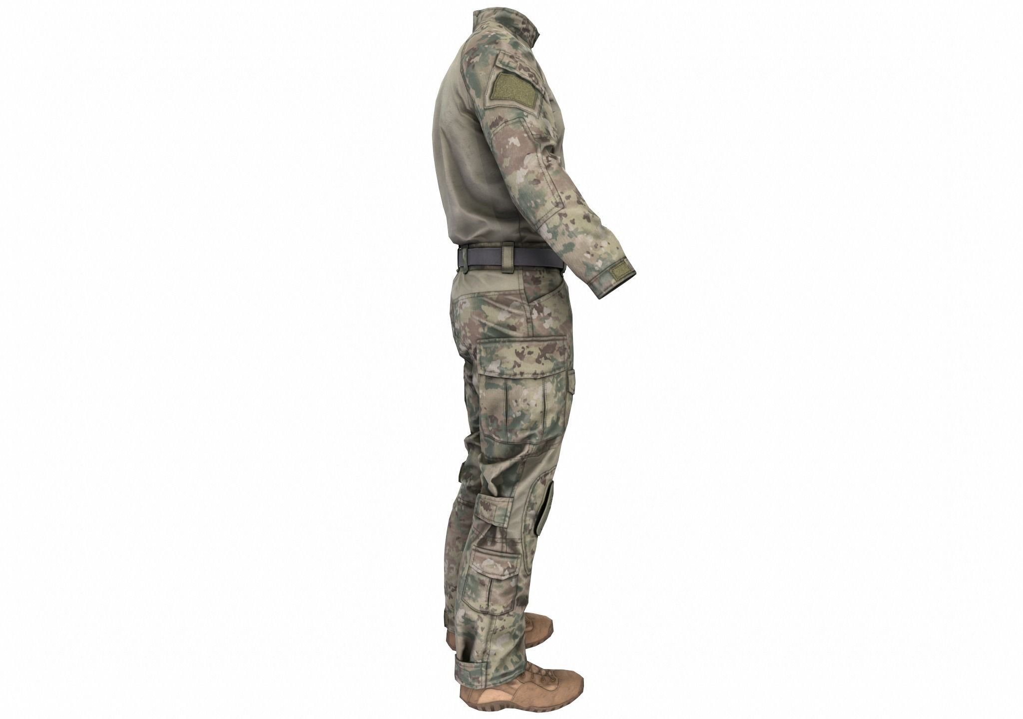 3D model MILITARY Game Ready Crye G3 Uniform VR / AR / low-poly | CGTrader
