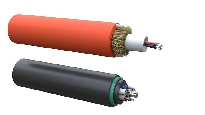 optical fiber 3D model | CGTrader