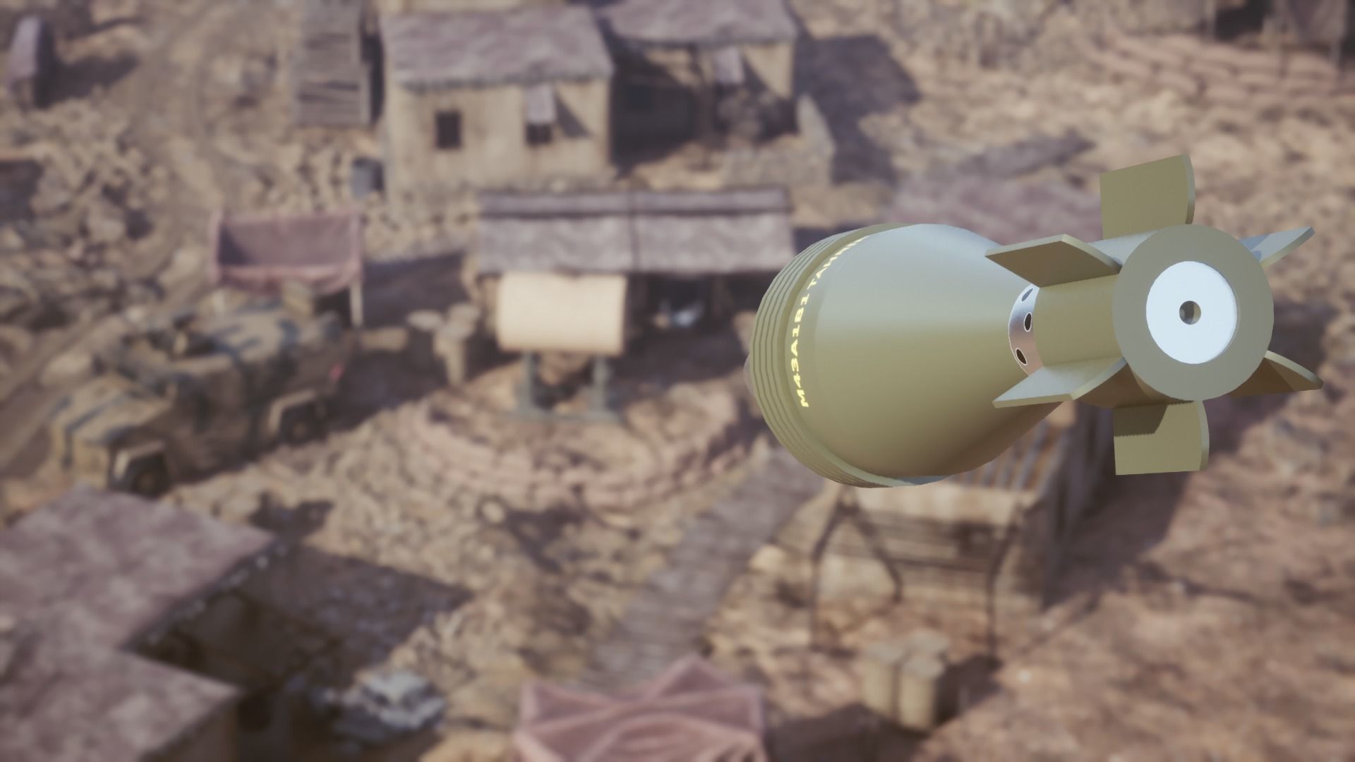 3D model 81mm M43A1B1 Mortar Ammunition VR / AR / low-poly | CGTrader