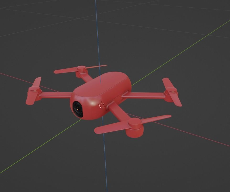 Camera Drone Pbr 3D model | CGTrader