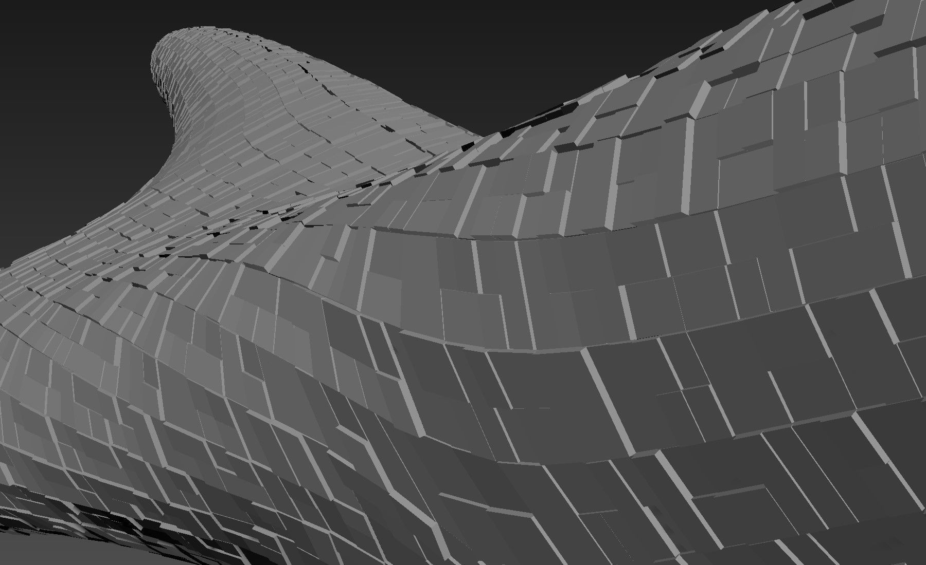 Abstract Greeble Spaceship 1 3D model | CGTrader