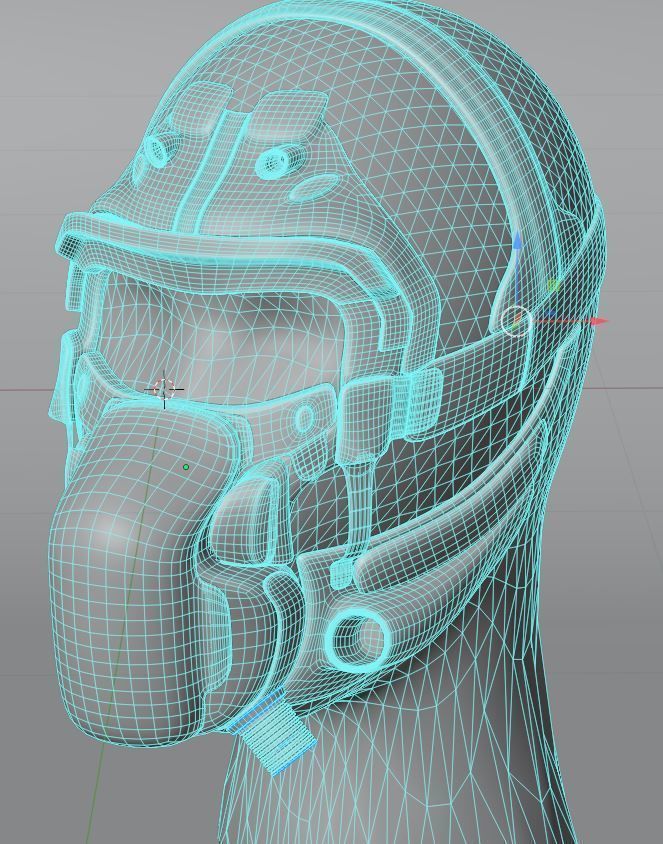 Pilot Mask Sci Fi 3D model | CGTrader