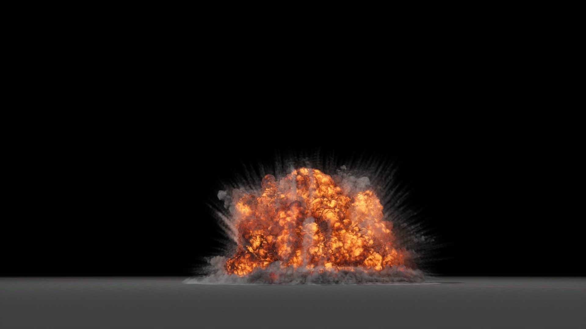 Gasoline Explosion 3D model 3D model animated | CGTrader