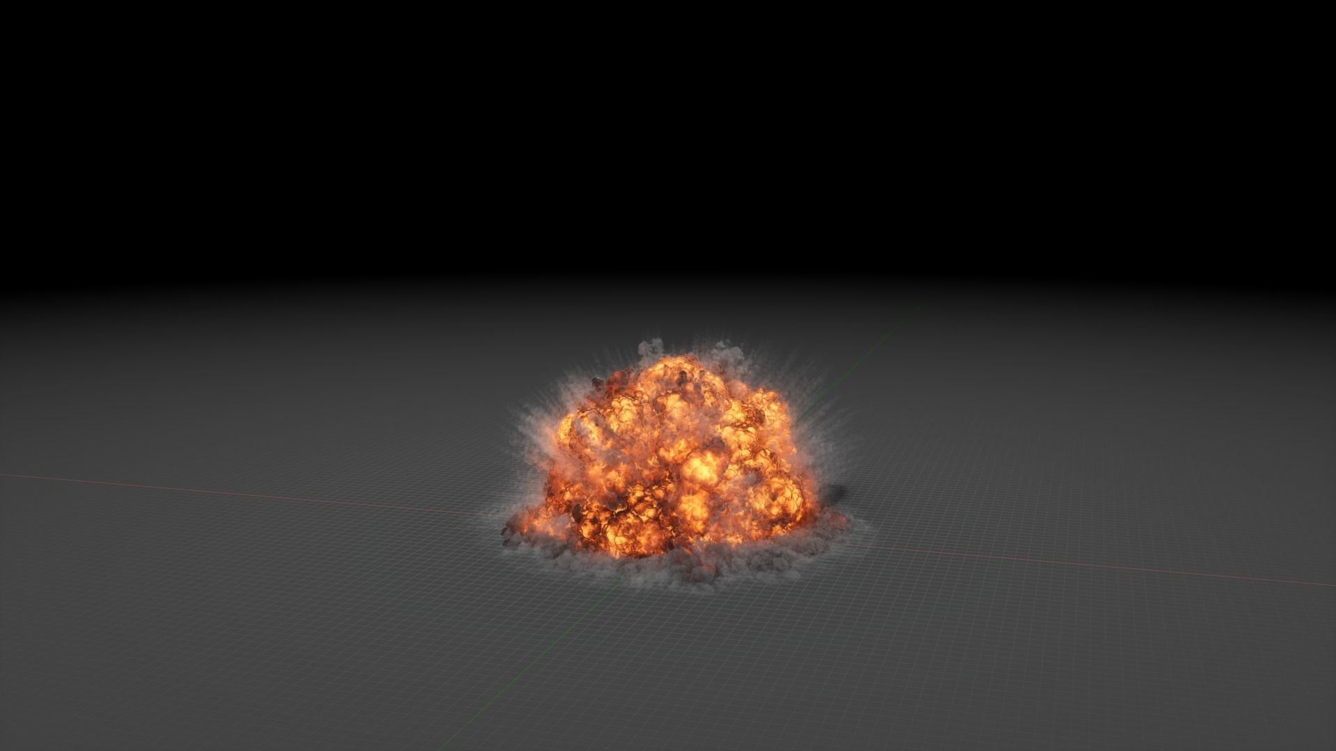 Gasoline Explosion 3D model 3D model animated | CGTrader