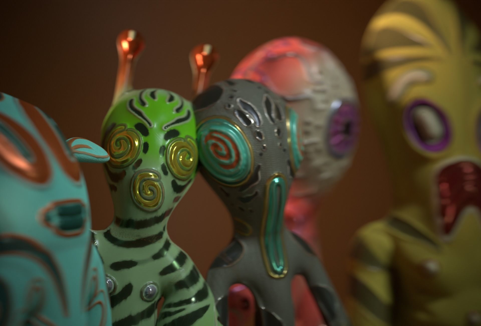 3D model Horror Toys Bundle Pack VR / AR / low-poly | CGTrader