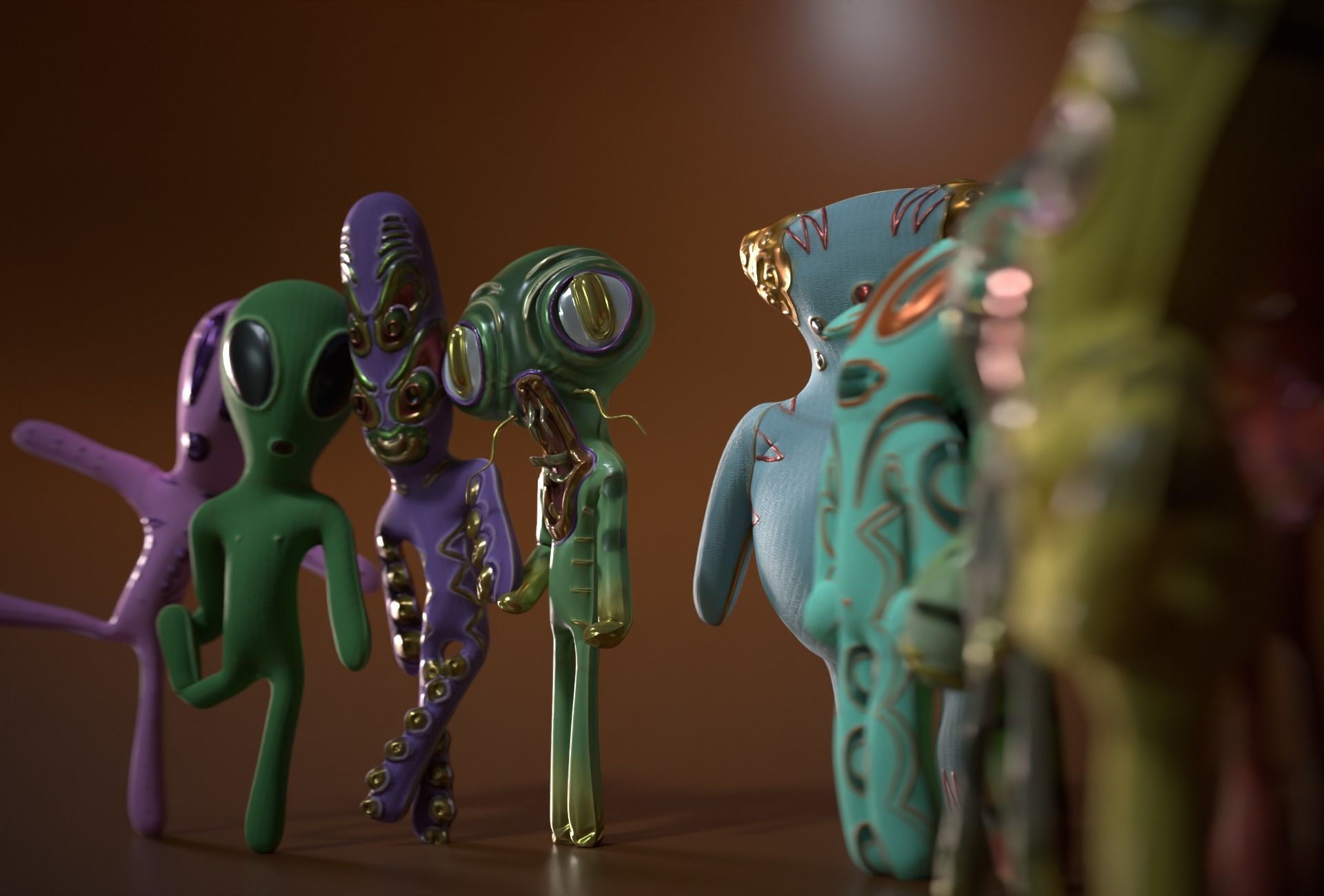 3D model Horror Toys Bundle Pack VR / AR / low-poly | CGTrader