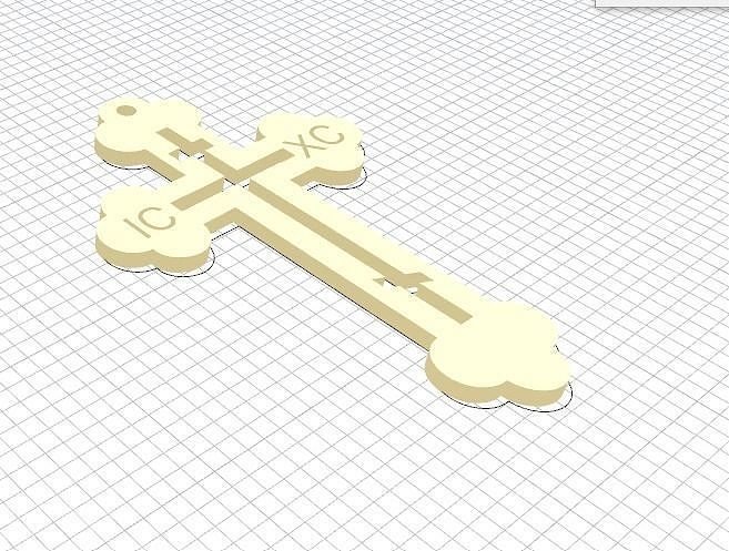 cross 3D model 3D printable | CGTrader