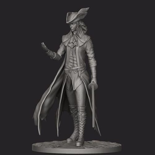 Lady Maria ready to 3d print 3D model | CGTrader