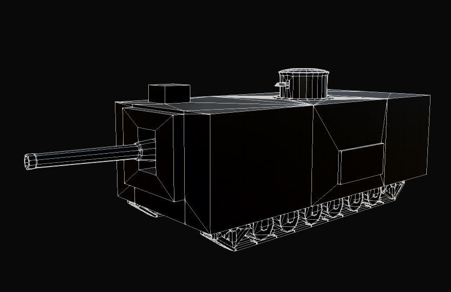 3D model Tank Project by Mendeleev VR / AR / low-poly | CGTrader