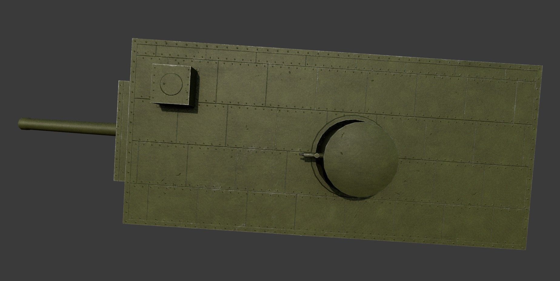 3D model Tank Project by Mendeleev VR / AR / low-poly | CGTrader