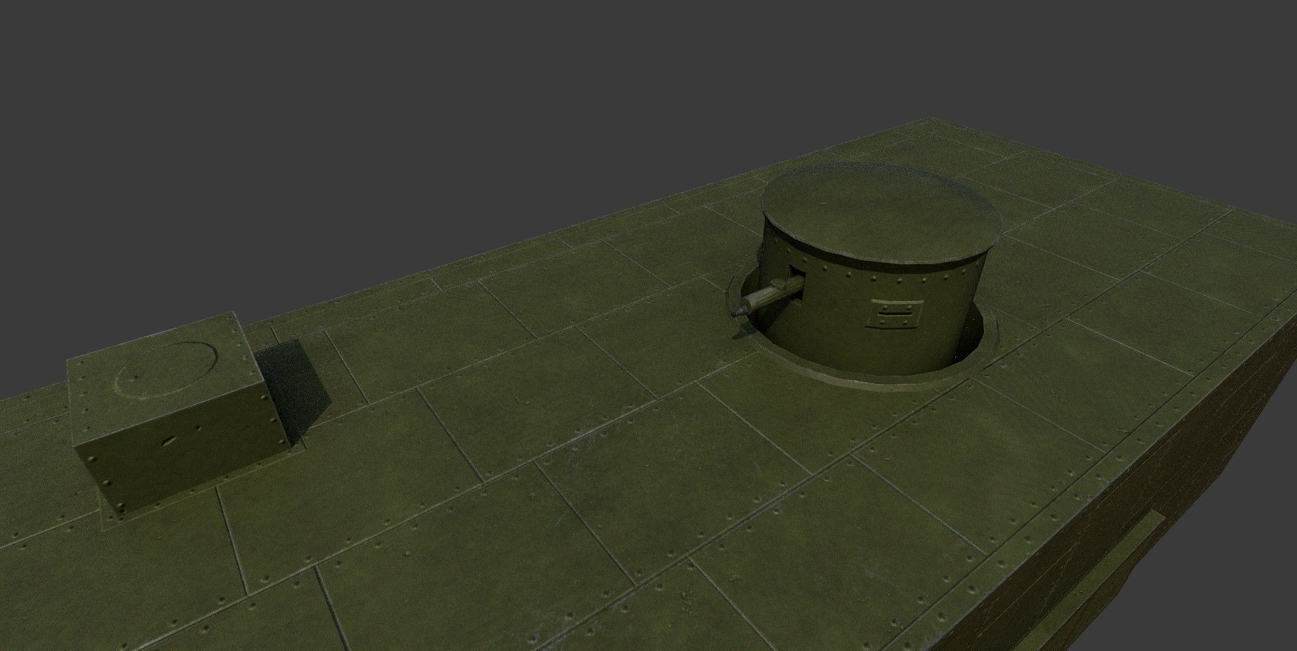 3D model Tank Project by Mendeleev VR / AR / low-poly | CGTrader