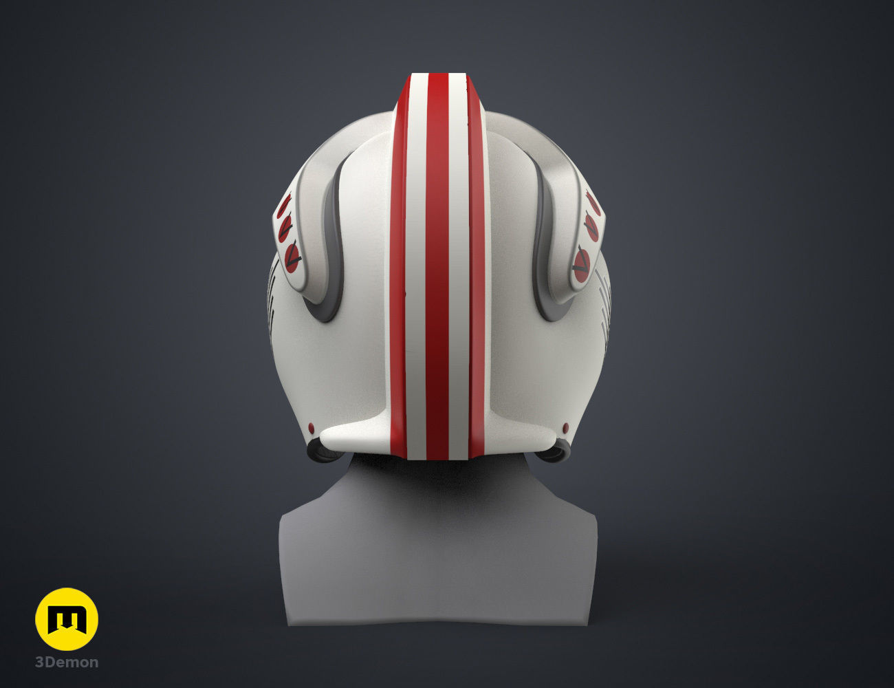 Luke Skywalker X-Wing Pilot Helmet - Star Wars 3D model 3D printable ...