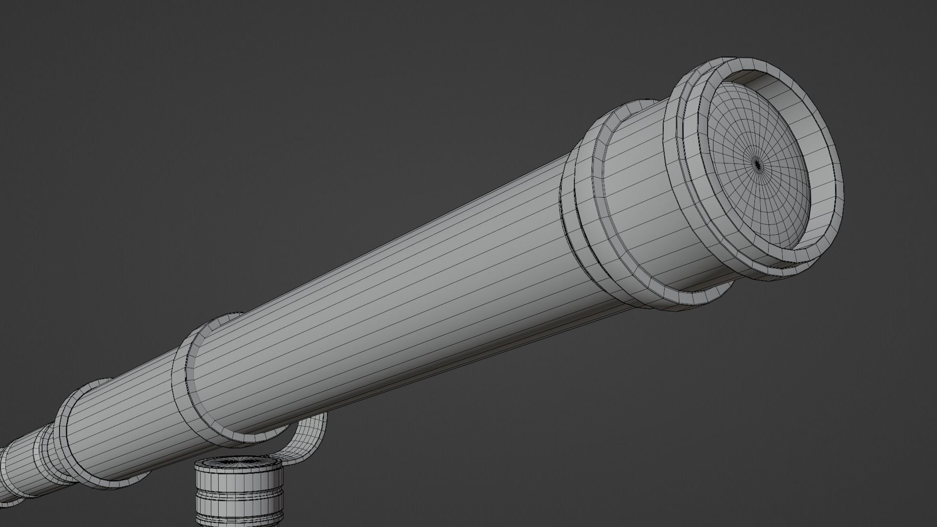 Galileo Telescope 3D model | CGTrader