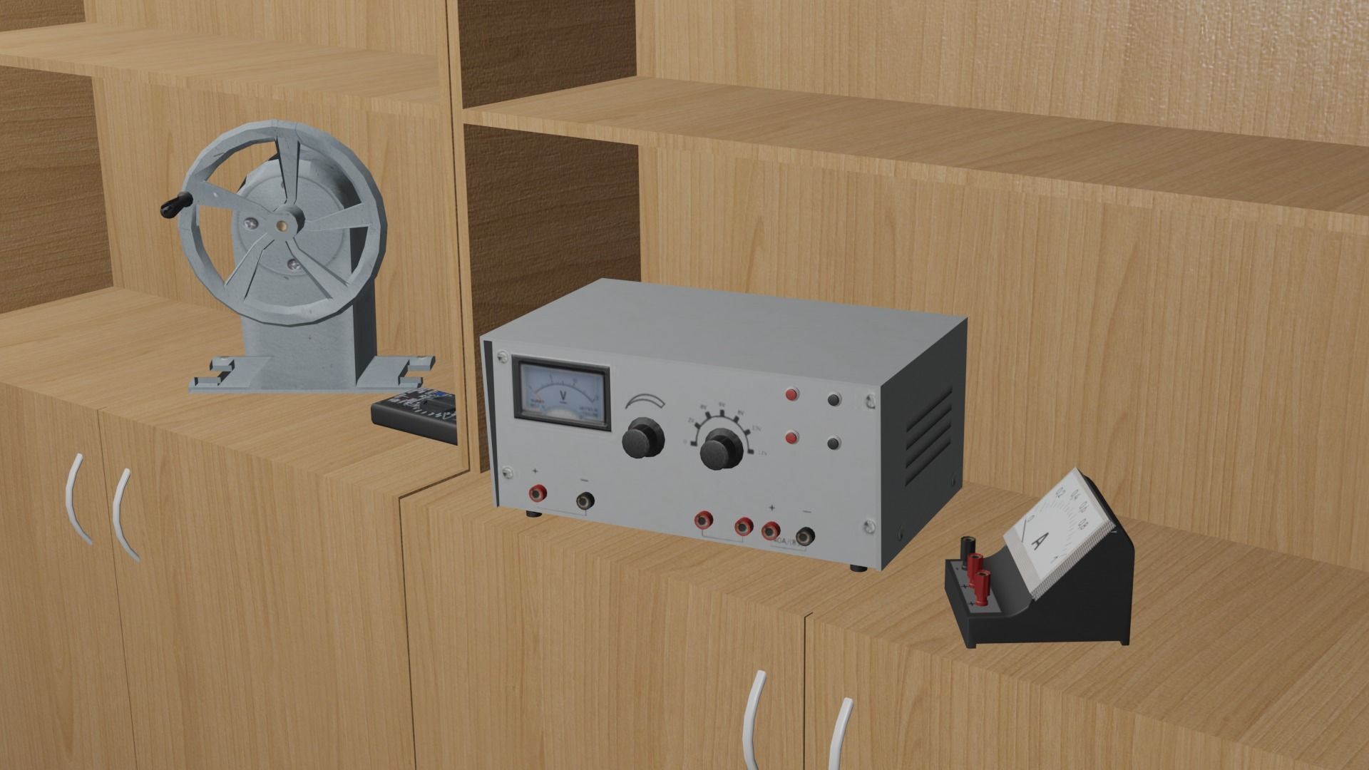 Physics Lab 3D Model 3D model animated rigged | CGTrader