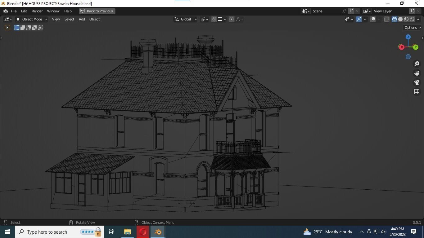 3D model REALISTIC HOUSE 3D MODEL VR / AR / low-poly | CGTrader