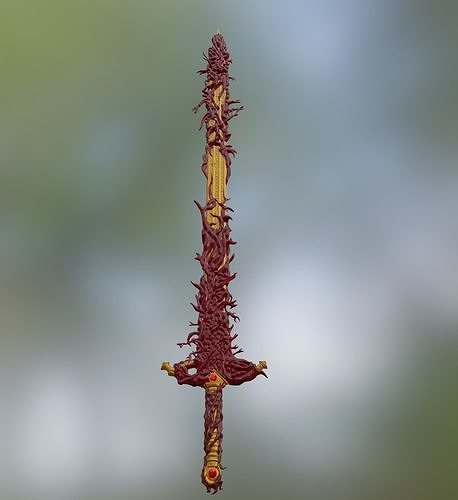 BLASPHEMOUS BLADE FROM ELDEN RING 3D model 3D printable | CGTrader