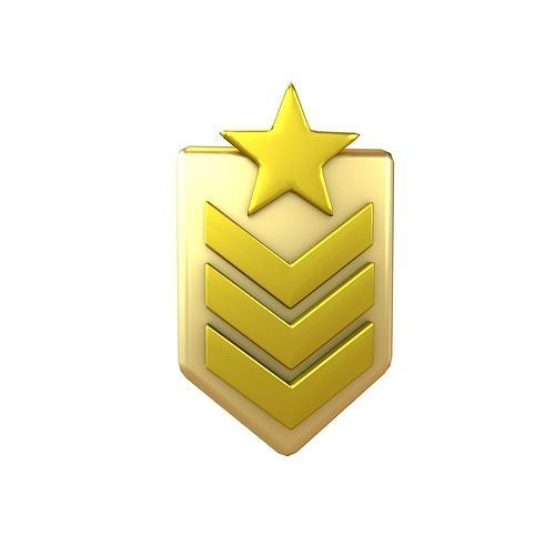 3D model Rank Medal v8 008 VR / AR / low-poly | CGTrader