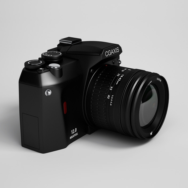 Camera 34 3D model | CGTrader