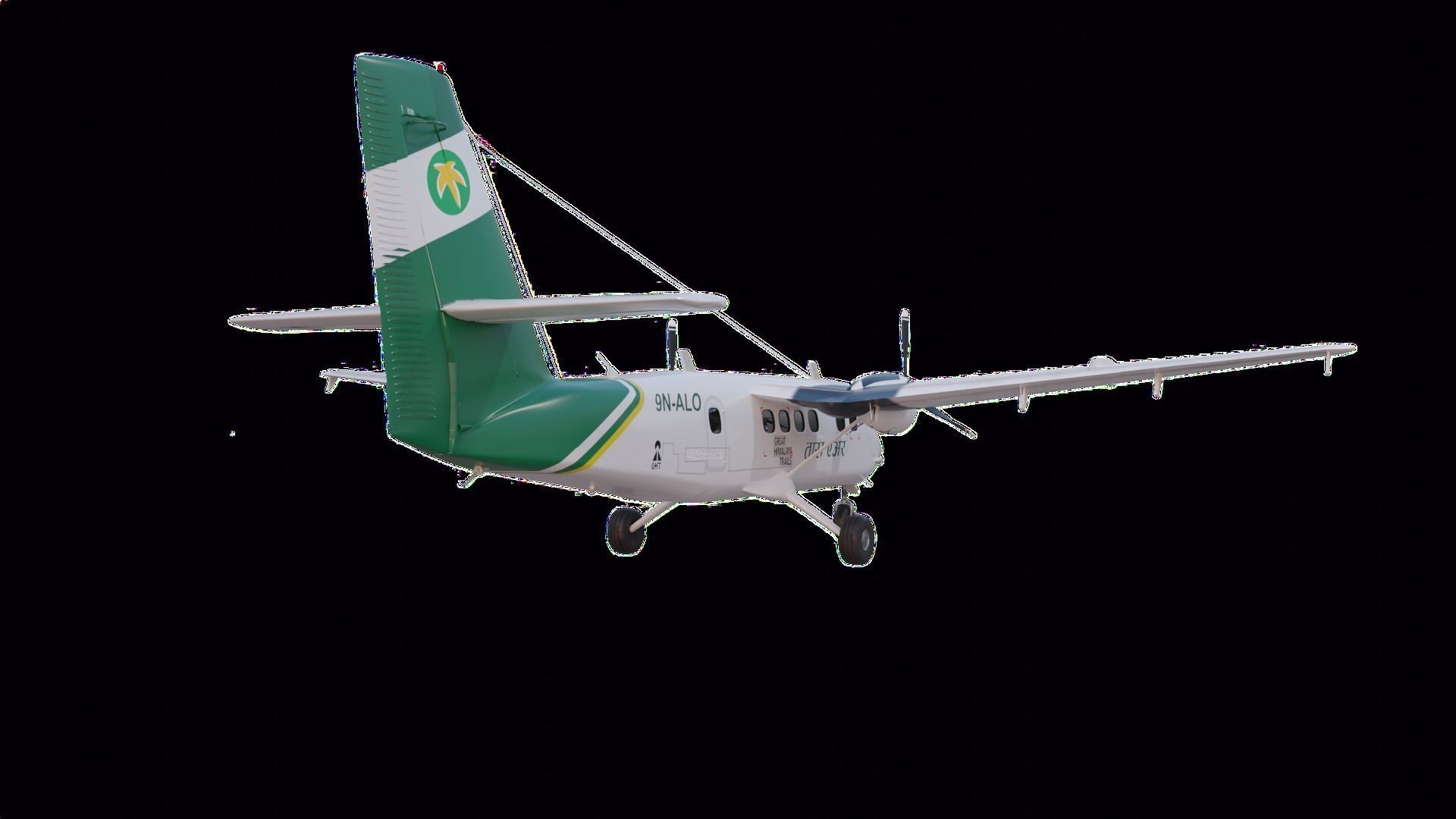 3D model DHC 6-400 AIRCRAFT VR / AR / low-poly | CGTrader