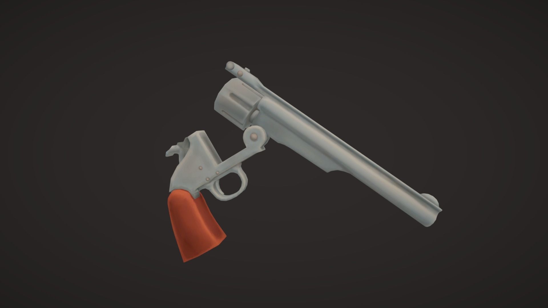 3D model Style World - Wild West Revolver - Rigged and Animated VR / AR ...