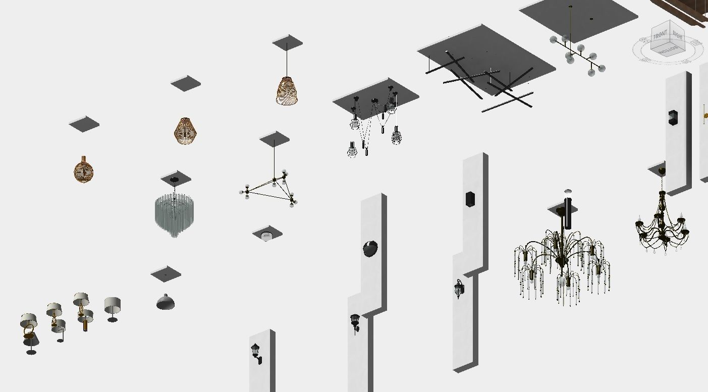 Modern Chandelier Revit Family at Lester Shippy blog