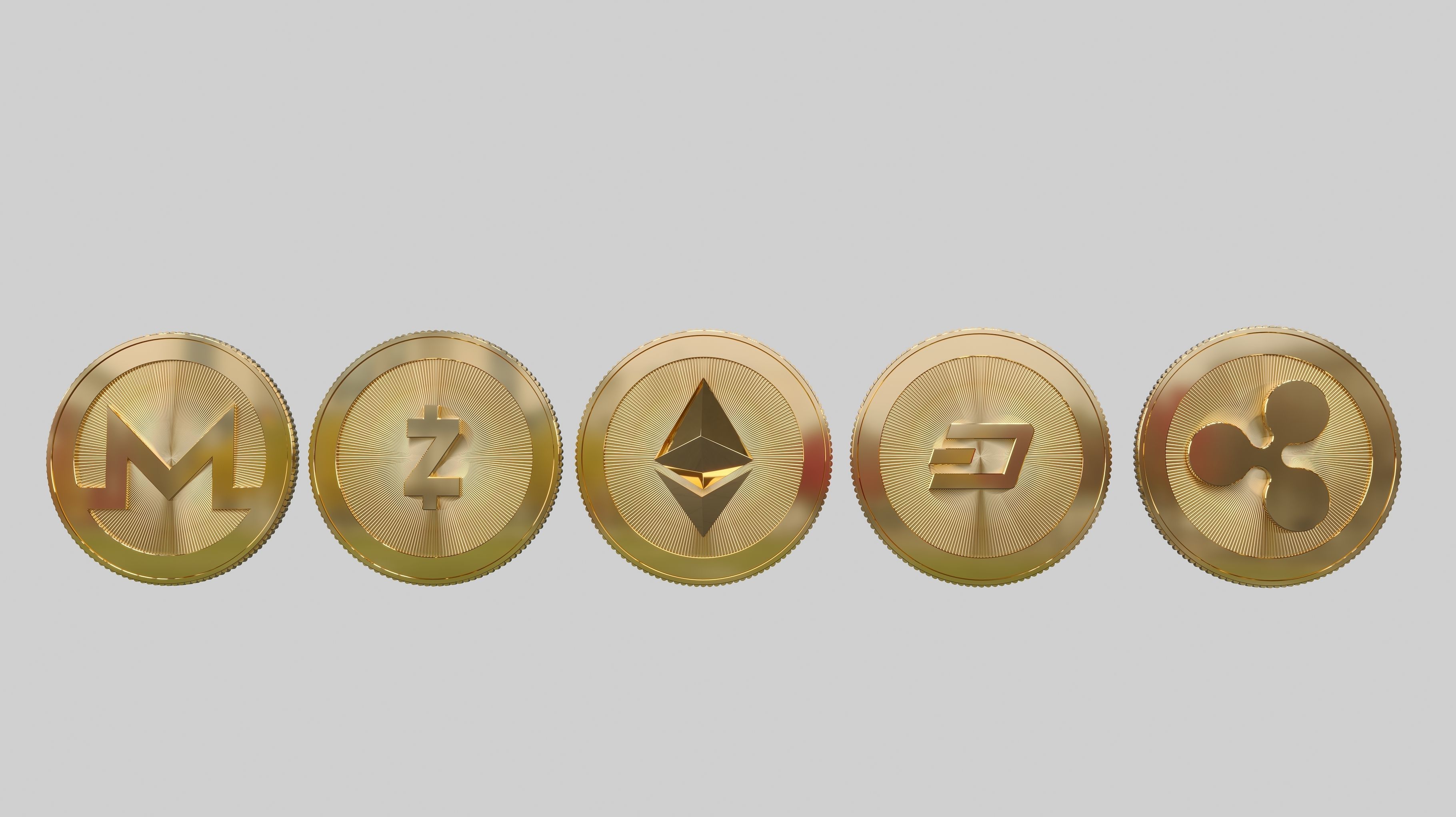 Crypto Money Logo 3D model | CGTrader