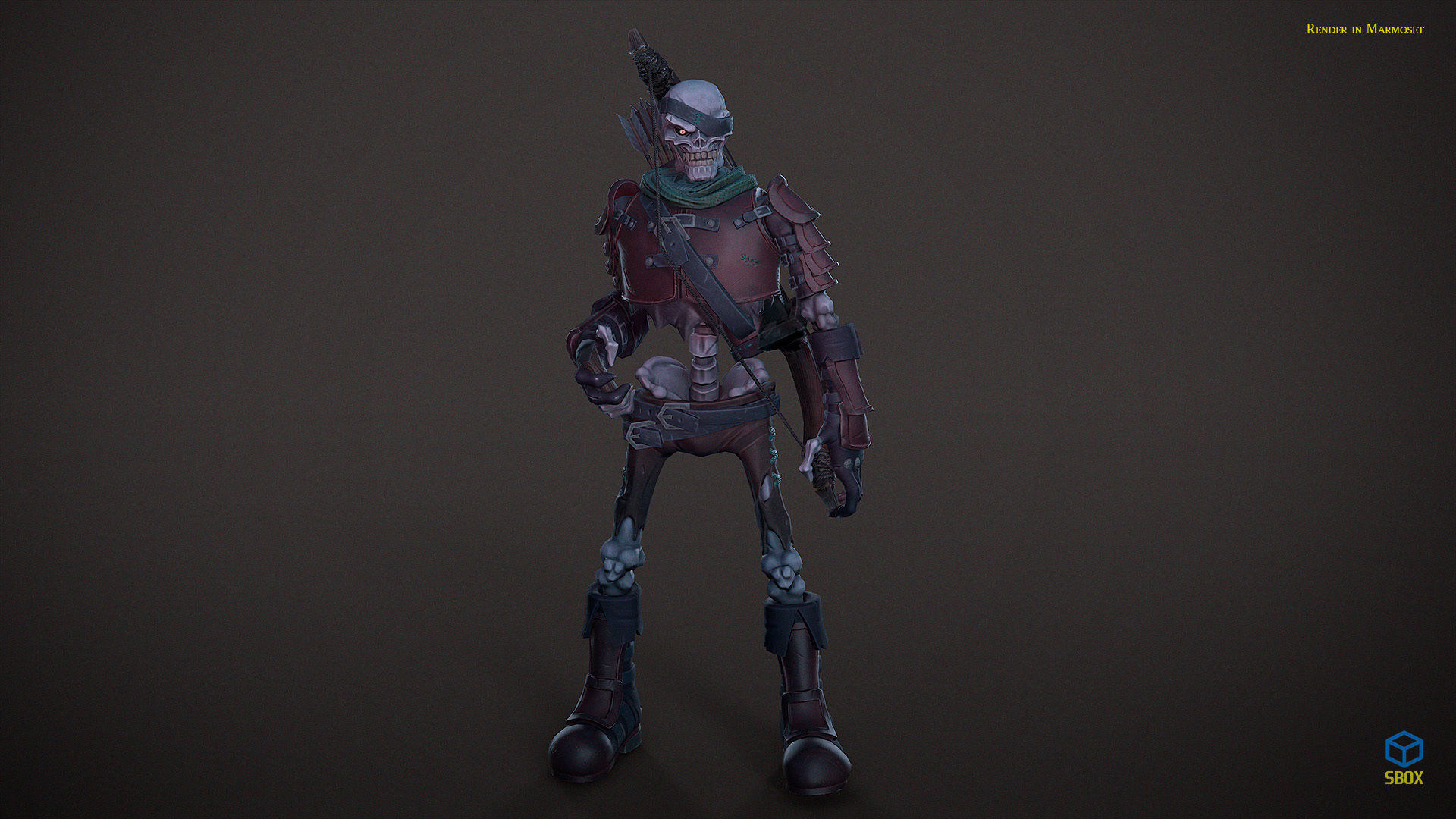 3d Model Skeletons Pack 2 Vr Ar Low Poly Cgtrader