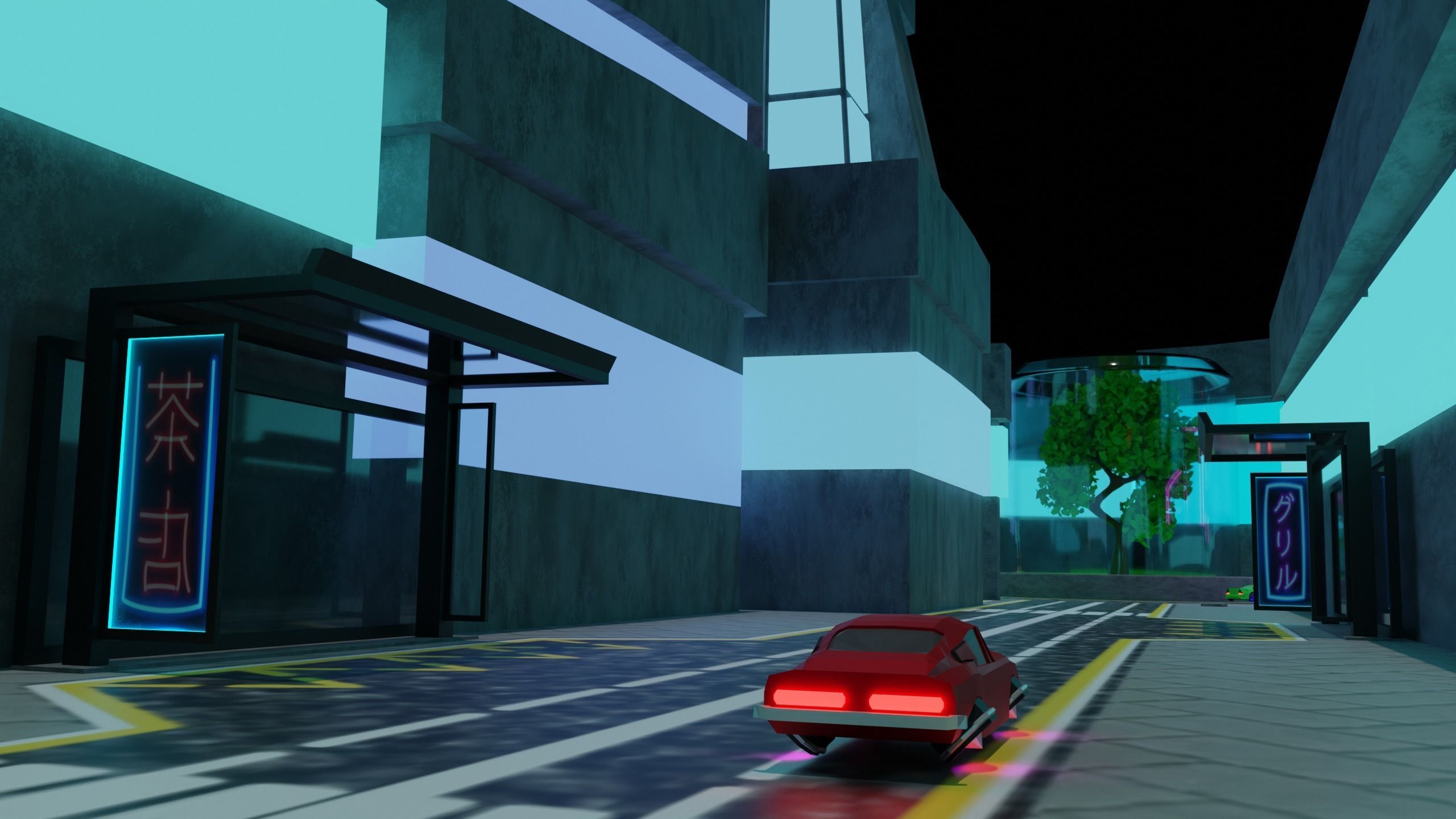 3D model Metropolis Megalopolis Cosmopolis Town Sci fi Future VR / AR ...