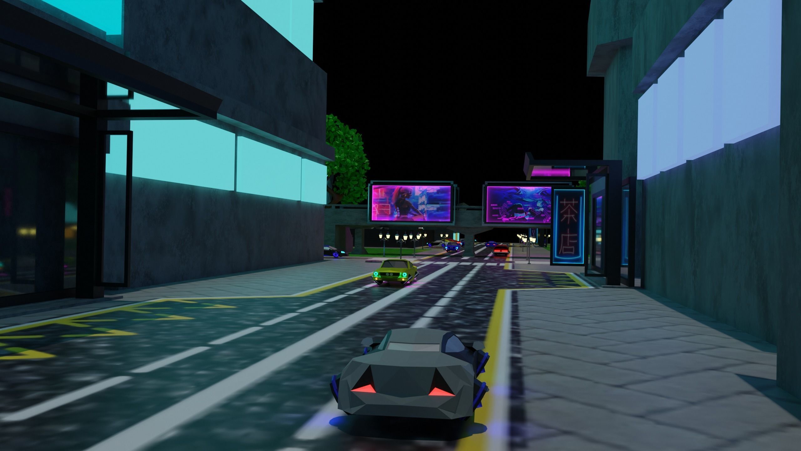 3D model Metropolis Megalopolis Cosmopolis Town Sci fi Future VR / AR ...