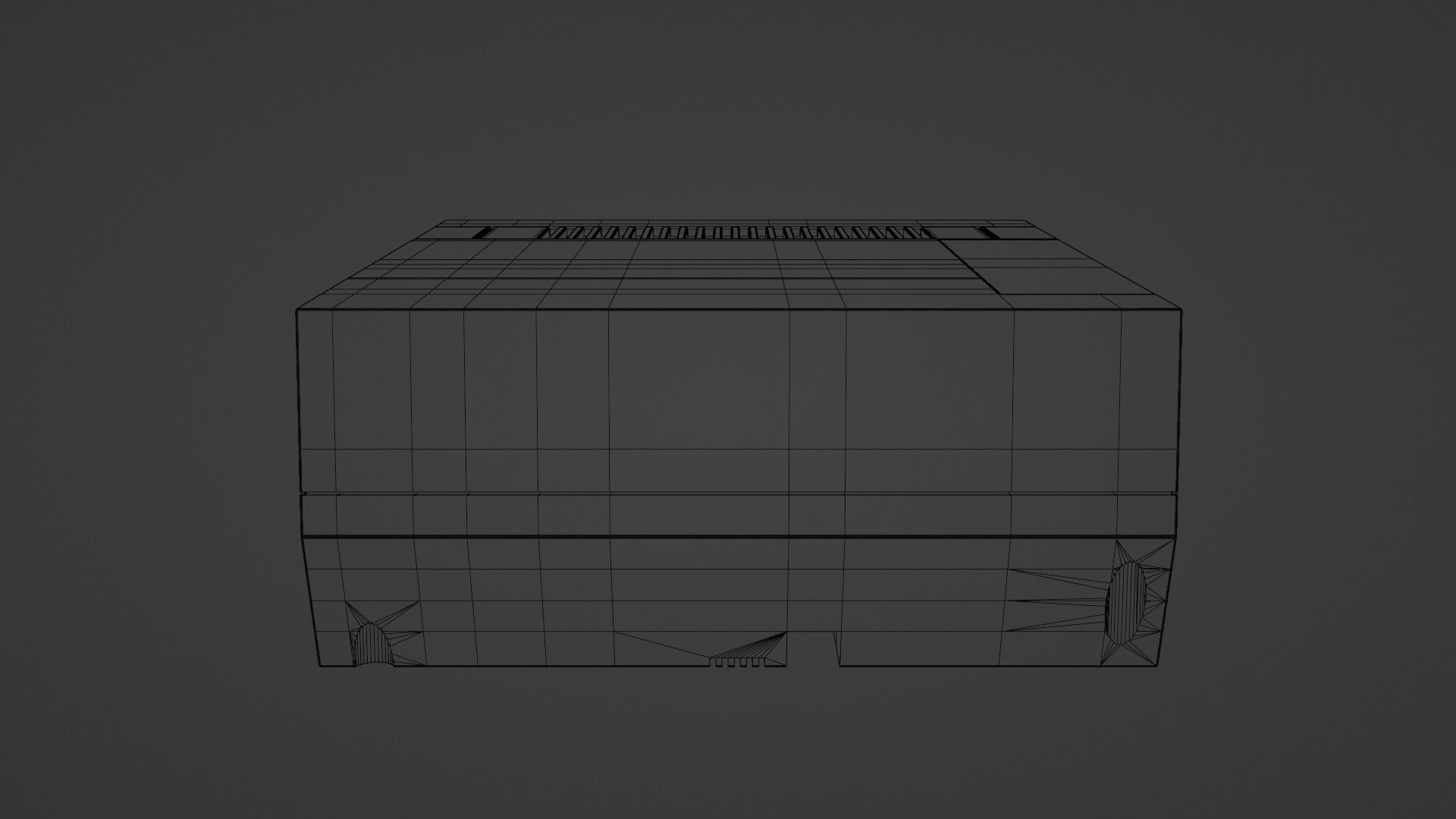 Nintendo Entertainment System 1983 3D model | CGTrader