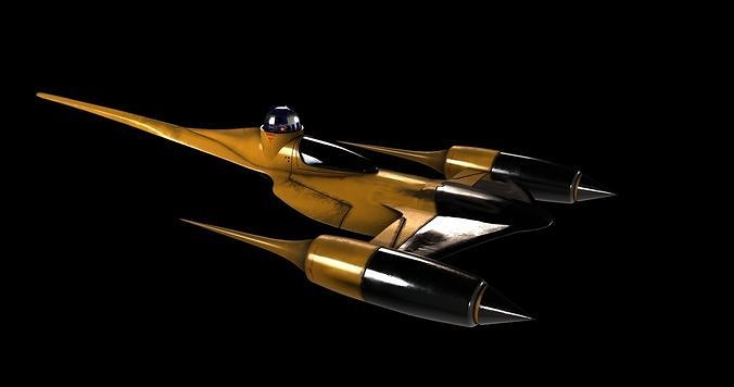 N1 Naboo Starfighter 3D model | CGTrader