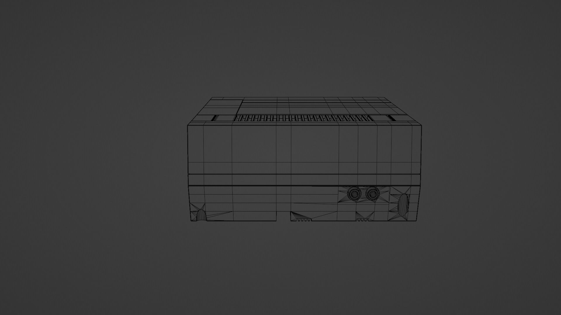 Nintendo Entertainment System 1983 Used 3D model | CGTrader